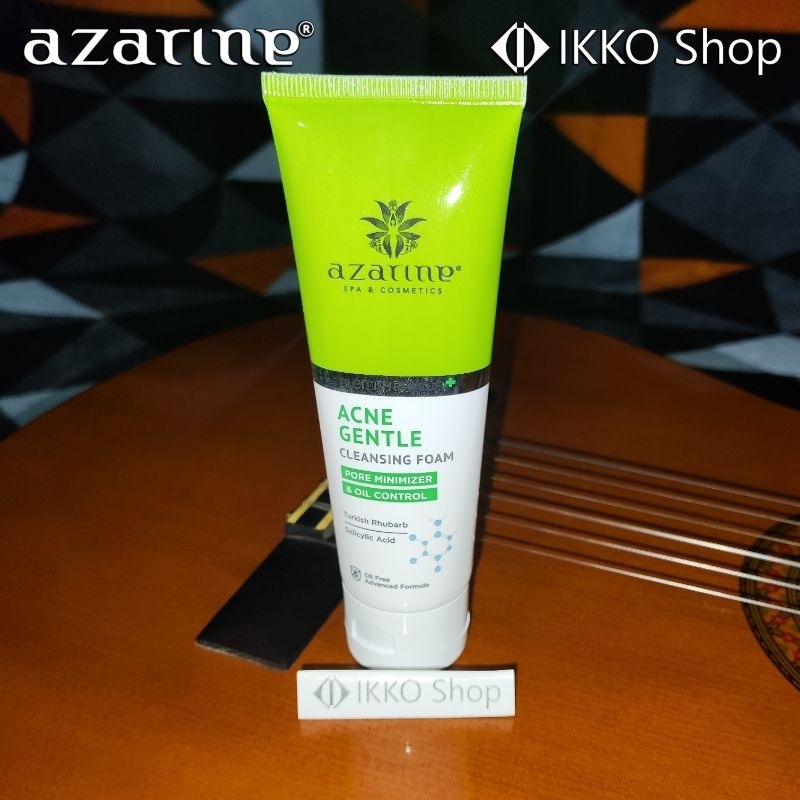 Jual Azarine Acne Gentle Cleansing Foam 60ml Original 100% - Sabun ...