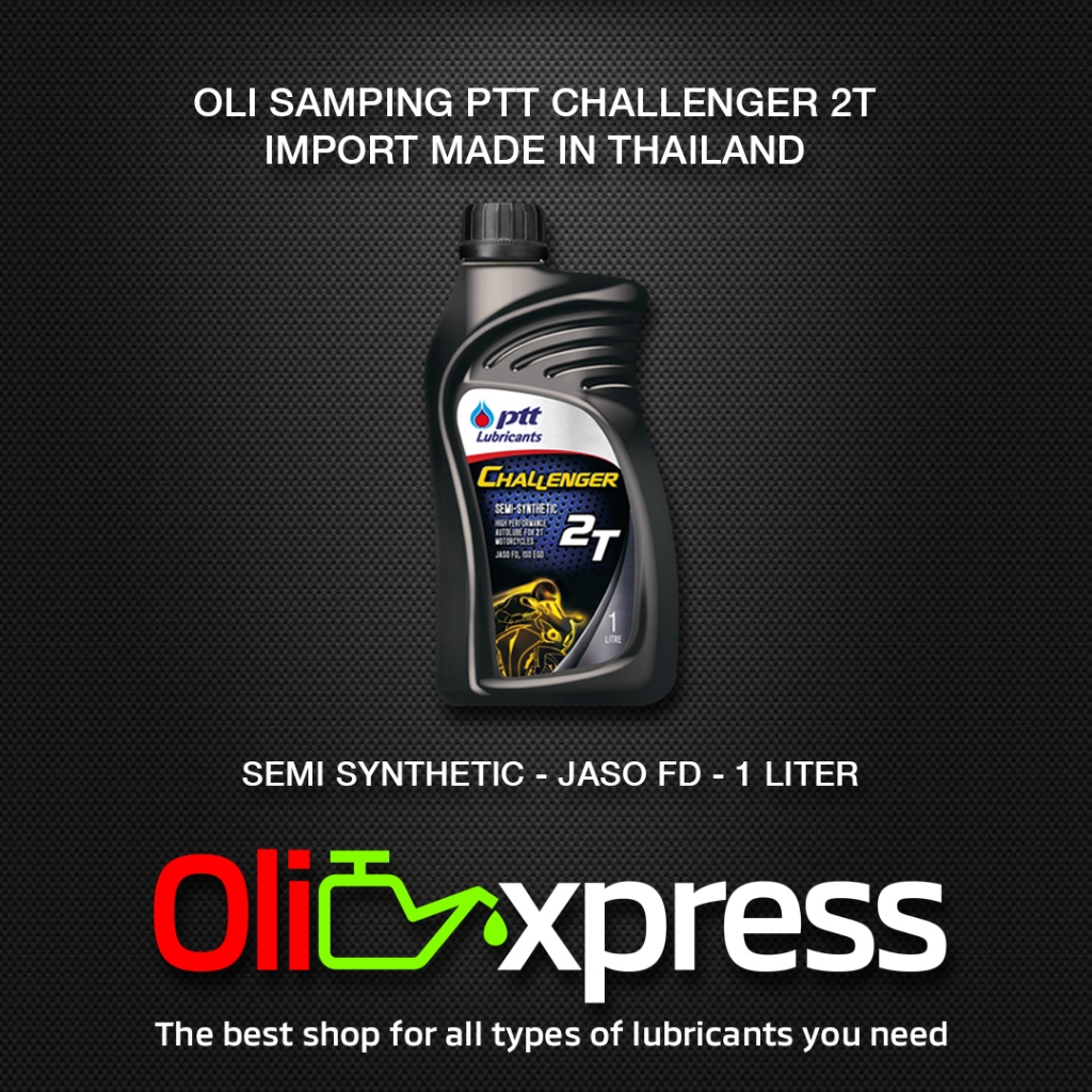 Jual OLI SAMPING PTT CHALLENGER 2T JASO FD - 1L | Shopee Indonesia