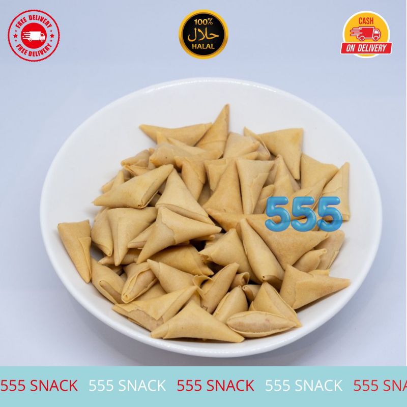 Jual (500 GR) SAMOSA ABON PREMIUM / SAMOSA ABON ENAK / SAMOSA SEGITIGA ...