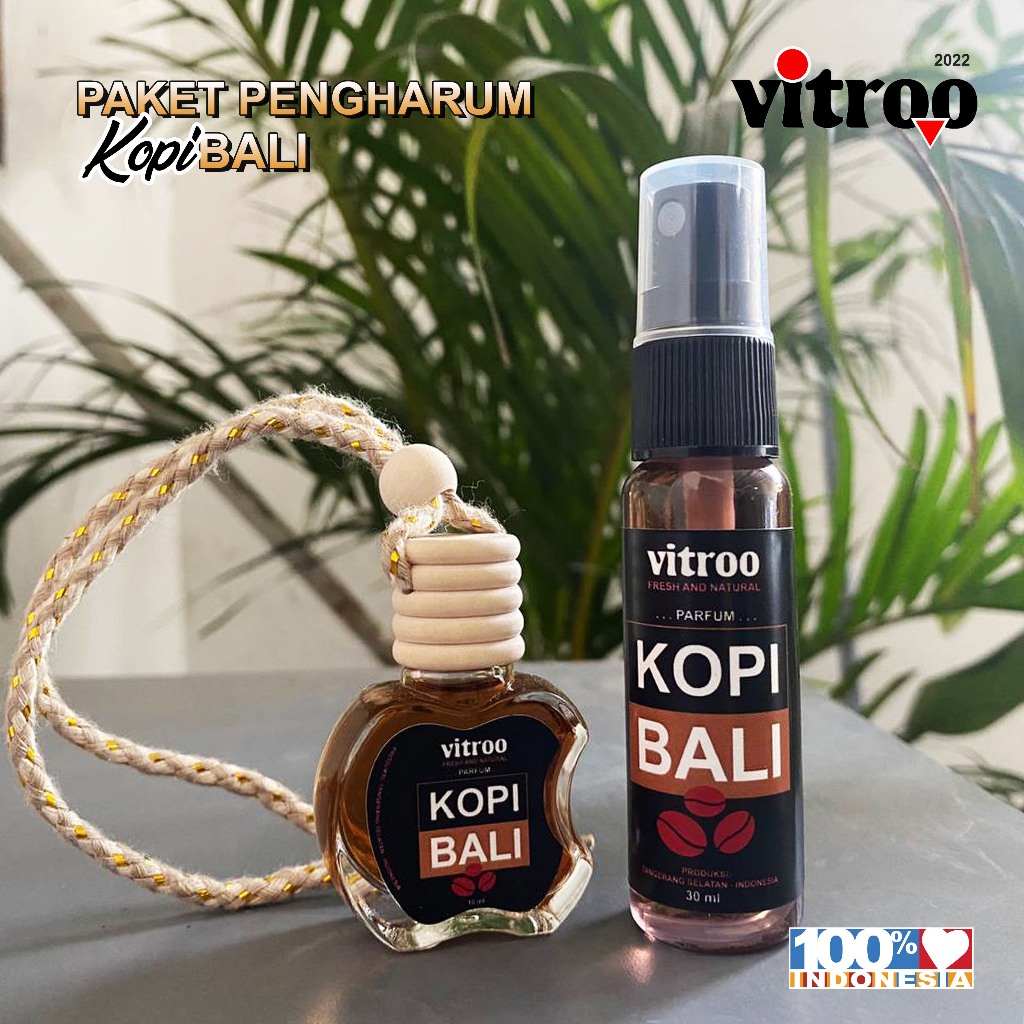 Jual Pengharum Pewangi Interior Ruangan Mobil Parfum Kopi Bali Spray ...