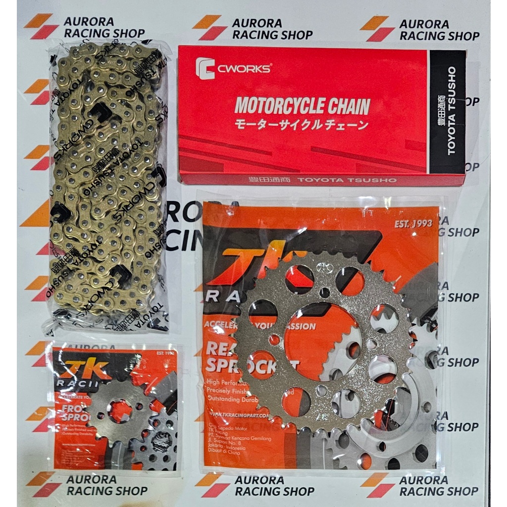 Jual GEAR SET TK YAMAHA JUPITER MX 135 OLD / NEW JUPITER MX 135 ...