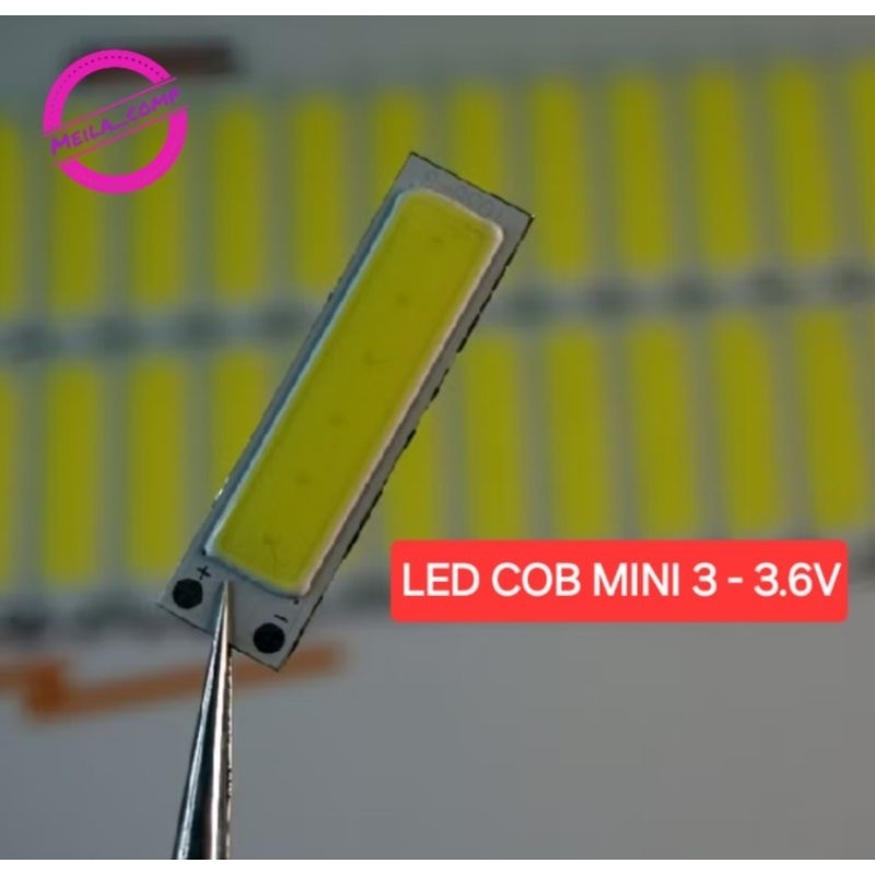 Jual Led cob mini 3 - 3.6v Putih | Shopee Indonesia