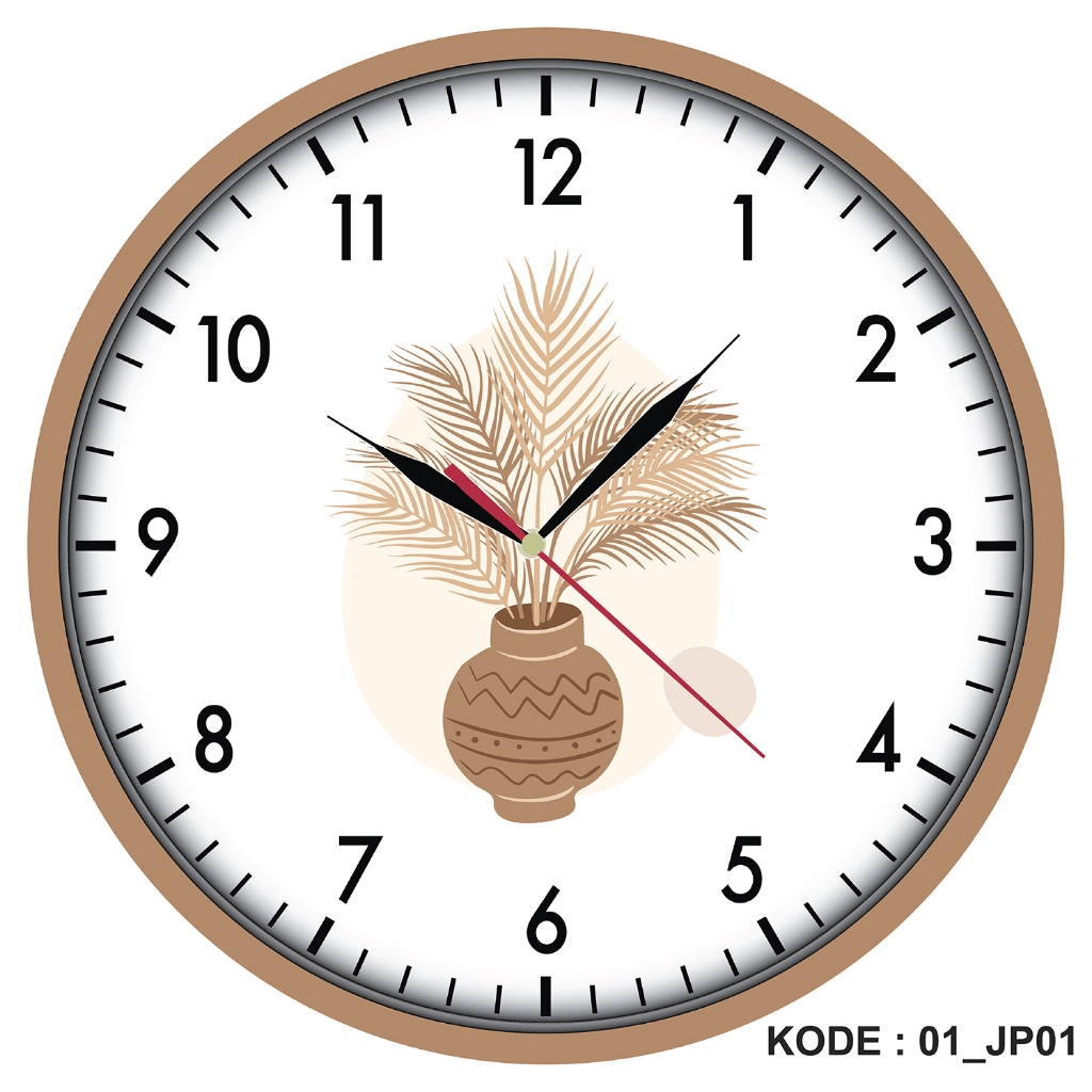 Jual SIGMA - Jam Dinding Aesthetic Walldecor Japandi - JP01 | Shopee ...