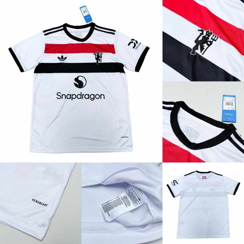 Jual jersey MU 3rd 2024/2025 putih Gradeori | Shopee Indonesia