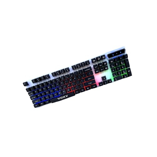 Jual VOXY ASTRO K358 SEMI MECA RGB LED GAMING KEYBOARD | Shopee Indonesia