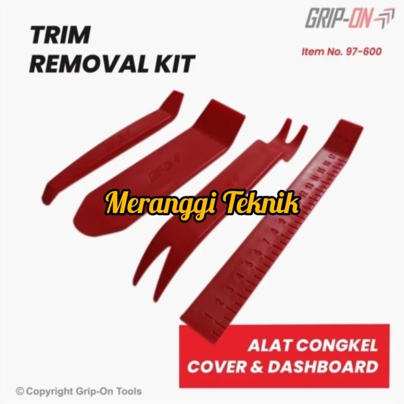 Jual id3256 Alat congkel cukit dashboard body motor mobil grip on set 4 ...