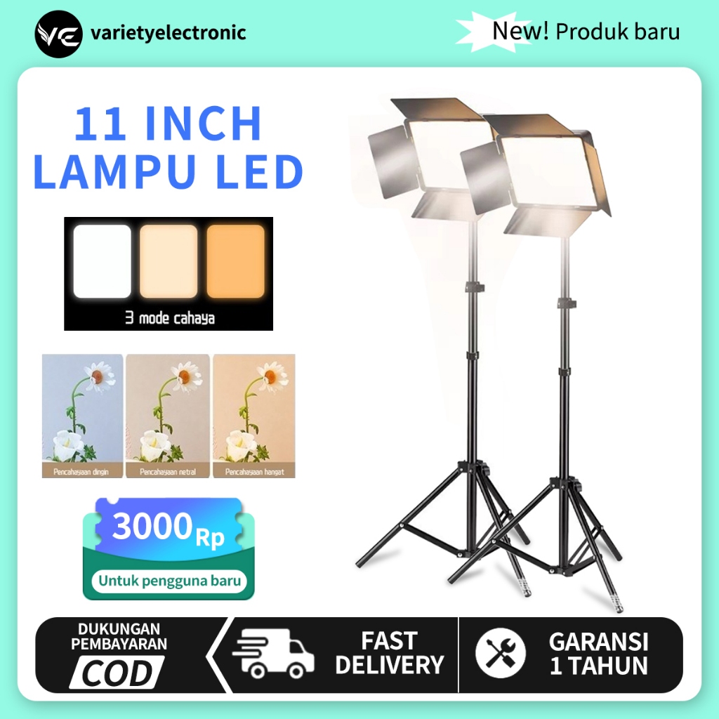 Jual Ready stock Lampu Fotografi Live Streaming Lampu Fotografi Lampu ...