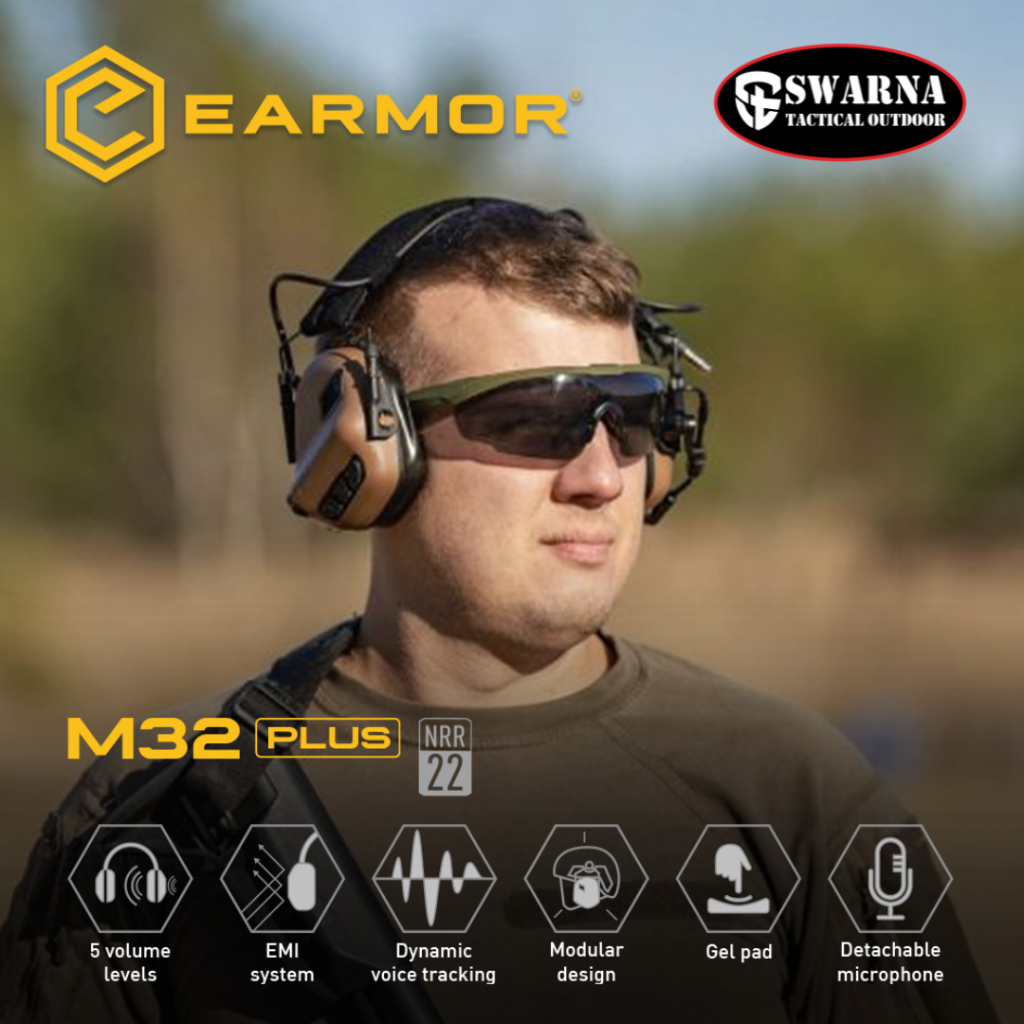 Jual Earmuff - M32 PLUS Communication Headset - Earmor | Shopee Indonesia