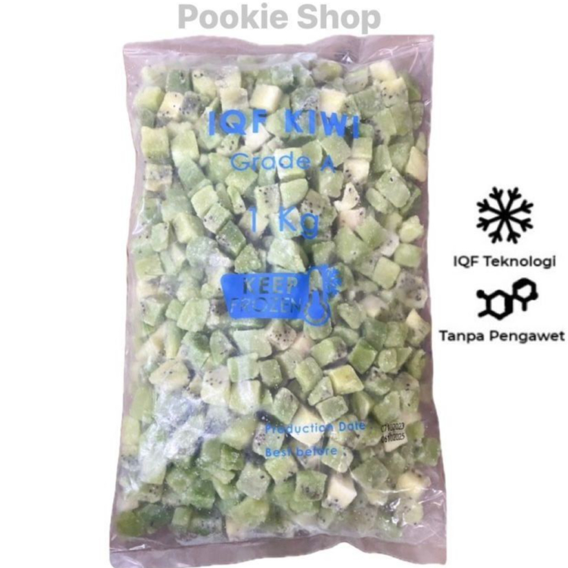 Jual IQF (individually quick frozen) kiwi/kiwi beku 1 kg | Shopee Indonesia