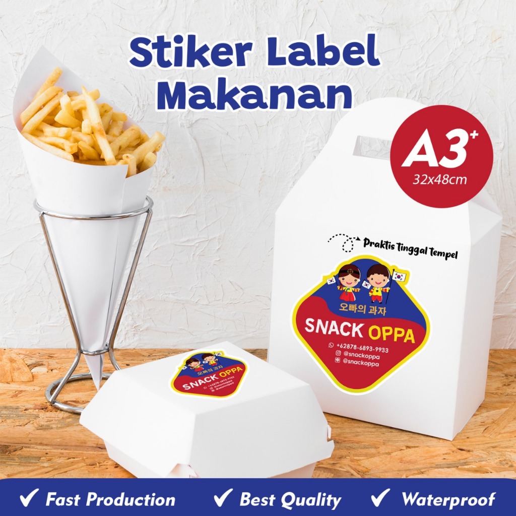 Jual [PROSES CEPAT] Cetak Cutting Stiker Vinyl / Cetak Stiker Label ...