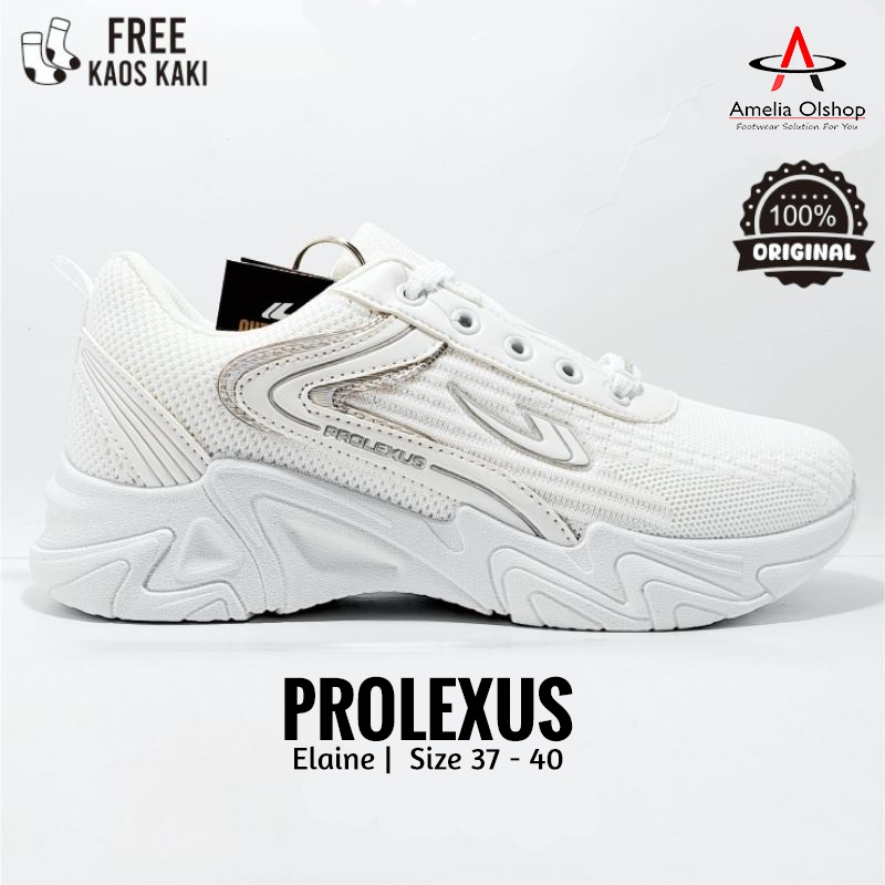 Jual Sepatu prolexus new era ELAINE01 37-40/ Sneakers/olahraga/kasual ...