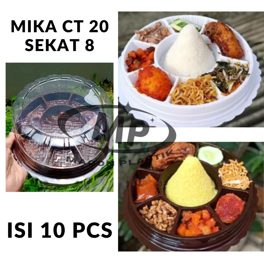 Jual MIKA CT 20 SEKAT / MIKA TUMPENG MINI / TRAY KUE BOLU / MIKA ...