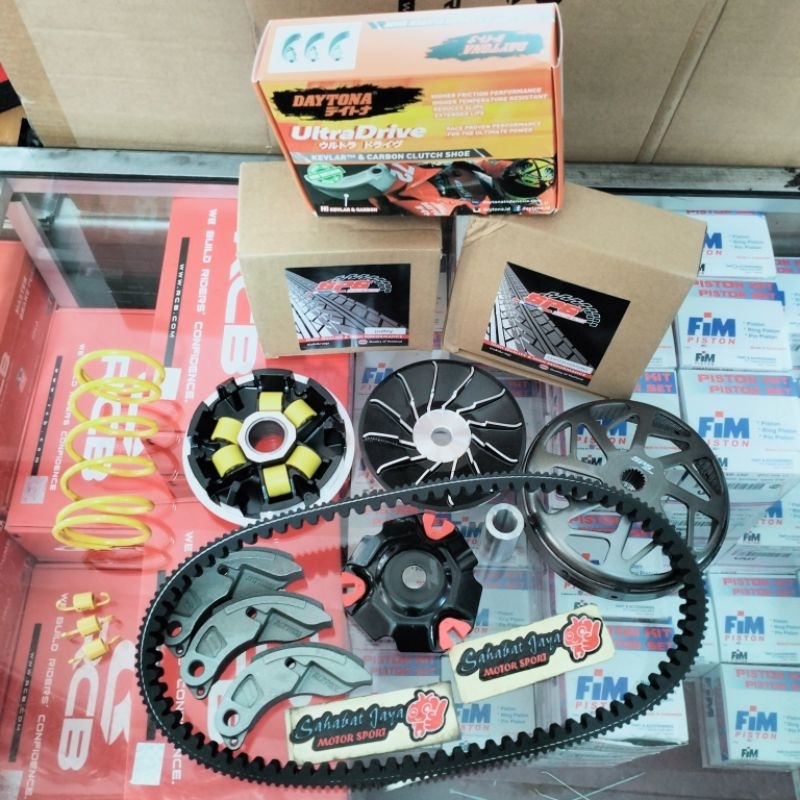 Jual Paket Upgrade CVT SP5 DAYTONA Vario 125 Vario 150 PCX 150 | Shopee Indonesia