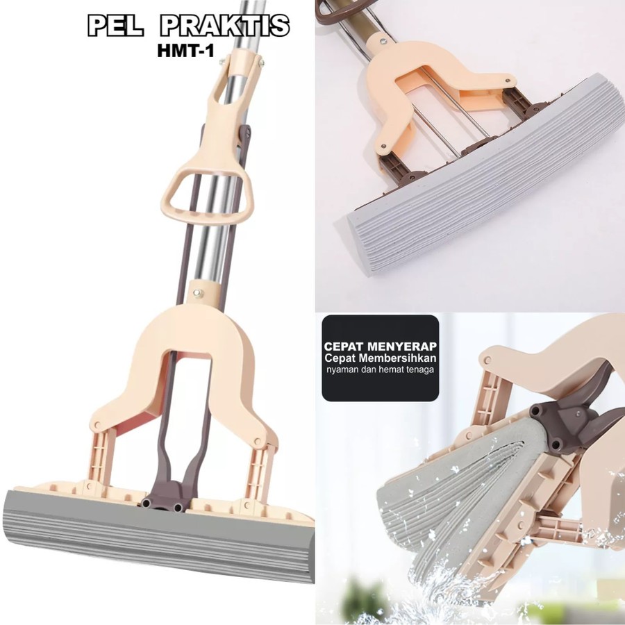 Jual Alat Pel Lantai Spons Ultra Mop Spongy Brown - Pel Lantai Karet | Shopee Indonesia