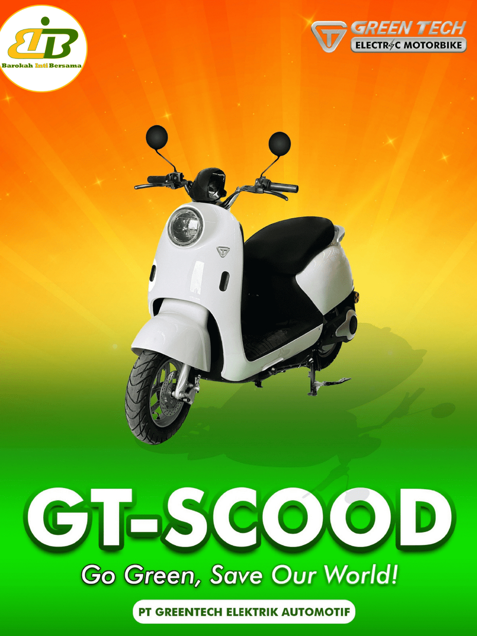 Jual Motor listrik subsidi Greentech type GT Scood (OTR Semarang ...