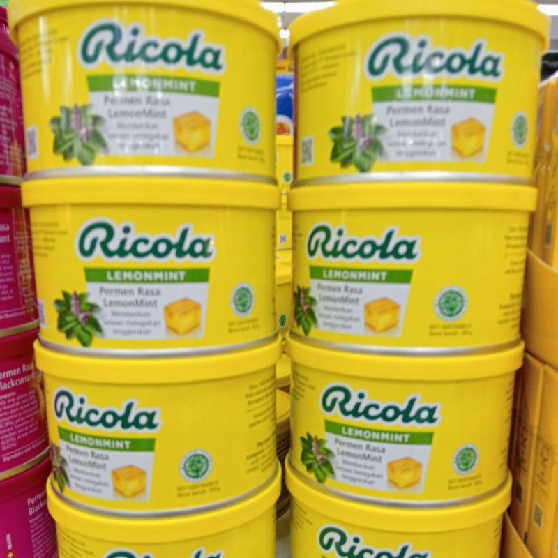 Jual Ricola Permen Rasa Lemon Mint 100g | Shopee Indonesia