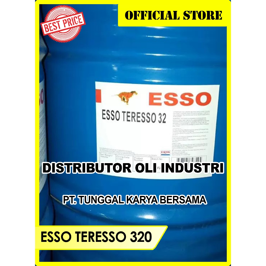 Jual ESSO TERESSO 320 ( Ready Stock - 20 Liter ) | Shopee Indonesia