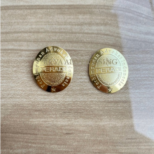 Jual pin dada peradi magnet & peniti | perhimpunan advokat indonesia ...