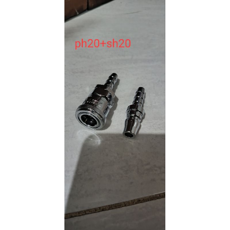 Jual Quick Coupler Connector Angin Nepel Kompresor Universal Drat 1/2 ...