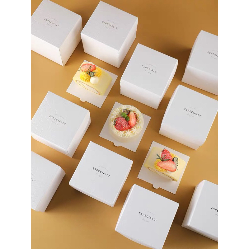 Jual [ Stellar Official ] 10x10cm Box kue packaging kue kotak kue tart ...