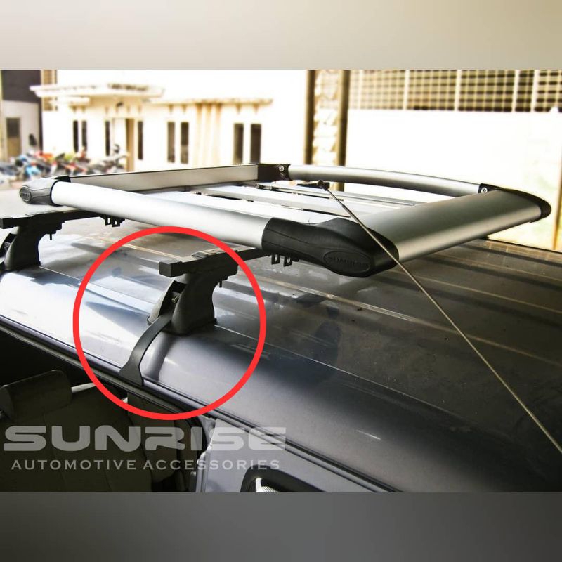Jual Crossbar Hitam Mobil Universal (Ikut body atau ikut roofrail) By ...