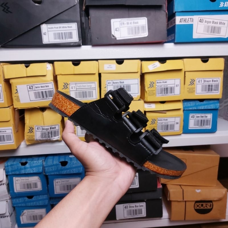 Jual Sandal Atva Casual Pria Tricity Black | Shopee Indonesia