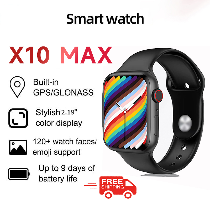 Jual Smartwatch X10 MAX | Waterproof | 2.01 Inch HD Touch Screen | Kalkulator | Wallpaper Kustom ...