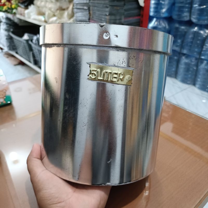 Jual Literan Beras Ukuran 5 Liter/Literan Beras 5 Liter | Shopee Indonesia