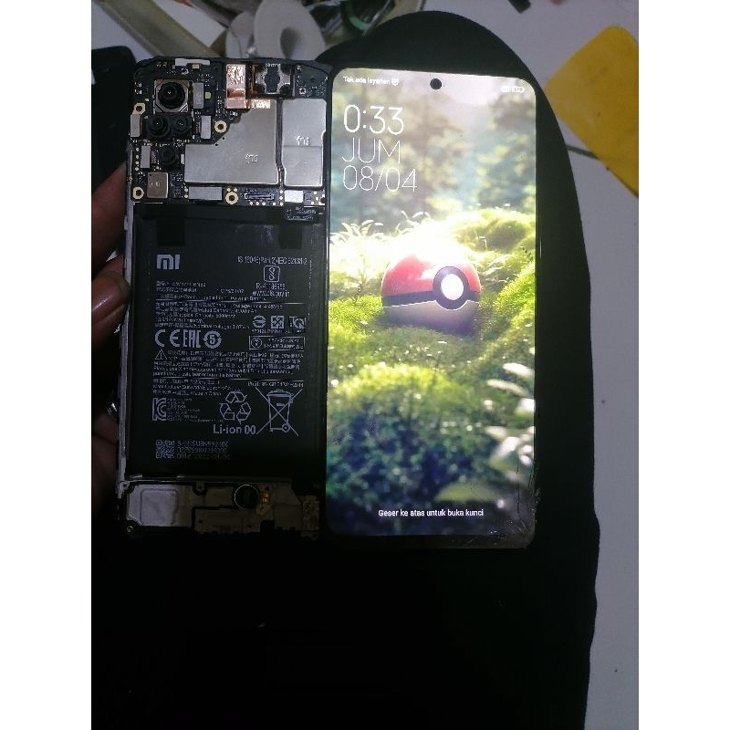 Jual lcd original redmi note 10s (retak normal) | Shopee Indonesia
