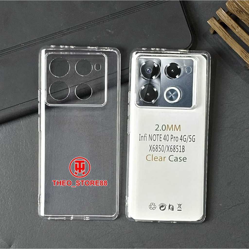 Jual INFINIX NOTE 40S CLEAR HD CASE 2.0MM CASE BENING INFINIX NOTE 40S ...