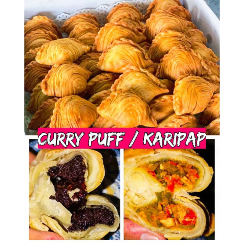 Jual Curry Puff/ Karipap/pastel isi 5 biji frozen | Shopee Indonesia