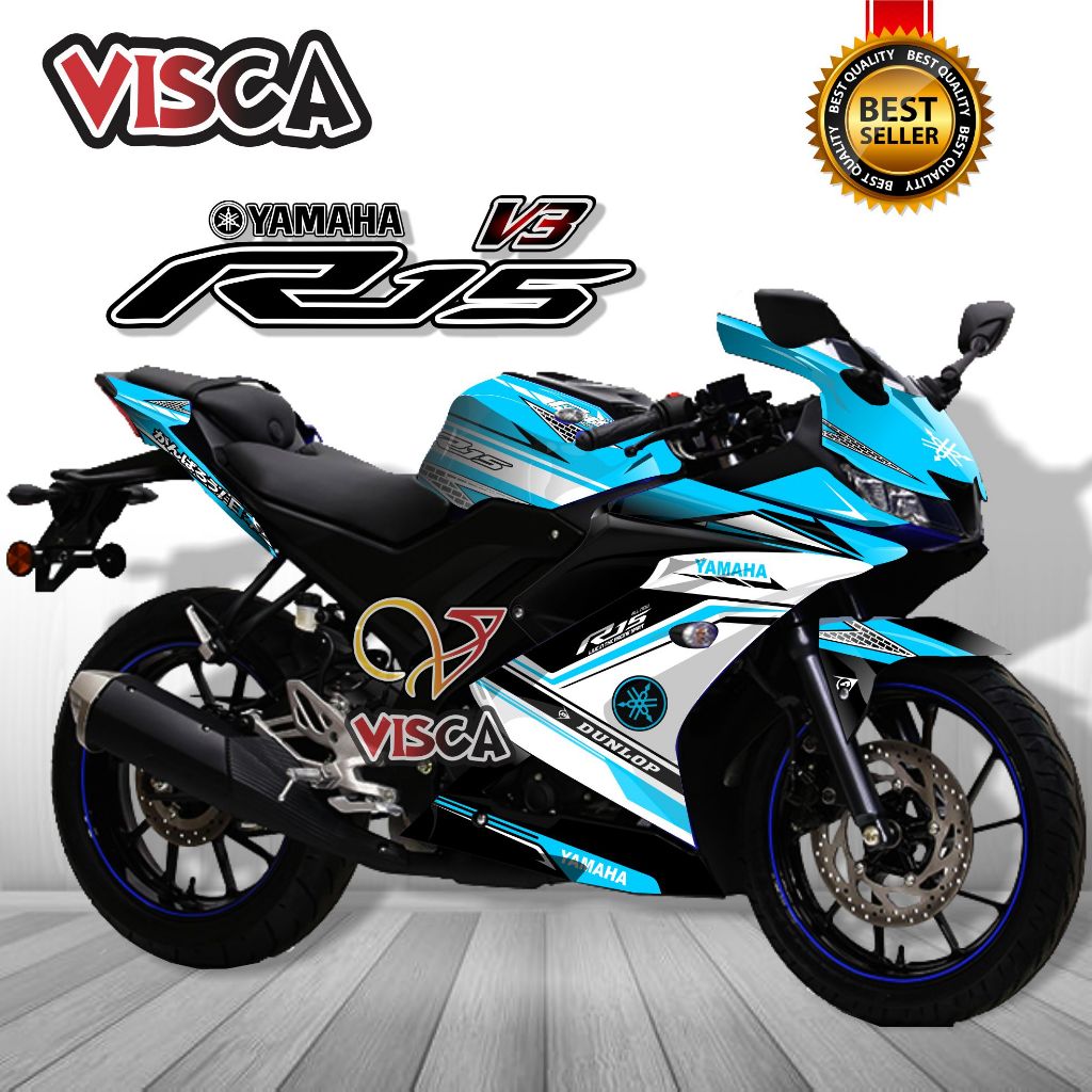 Jual Decal R15 V3 Full Body / Striping R15 V3 Fullbody / Stiker Dekal ...