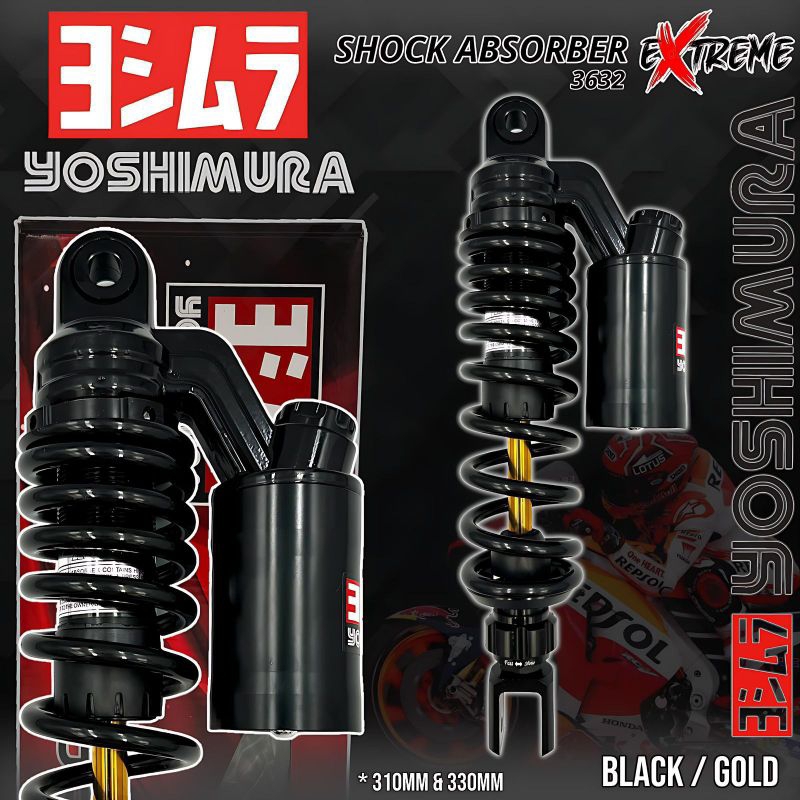 Jual shockbreaker tabung atas Showa matic 310mm 330mm beat mio Vario ...