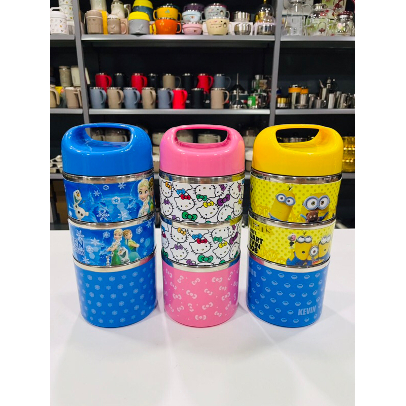 Jual Yaya LB198 Kotak makan siang kartun lucu bergambar Doraemon, Hello ...