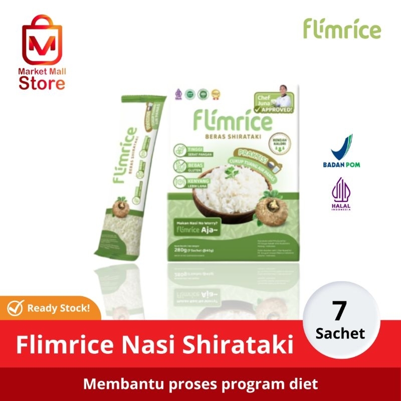 Jual FLIMRICE Nasi Shirataki Beras Membantu Proses Program Diet Secara ...