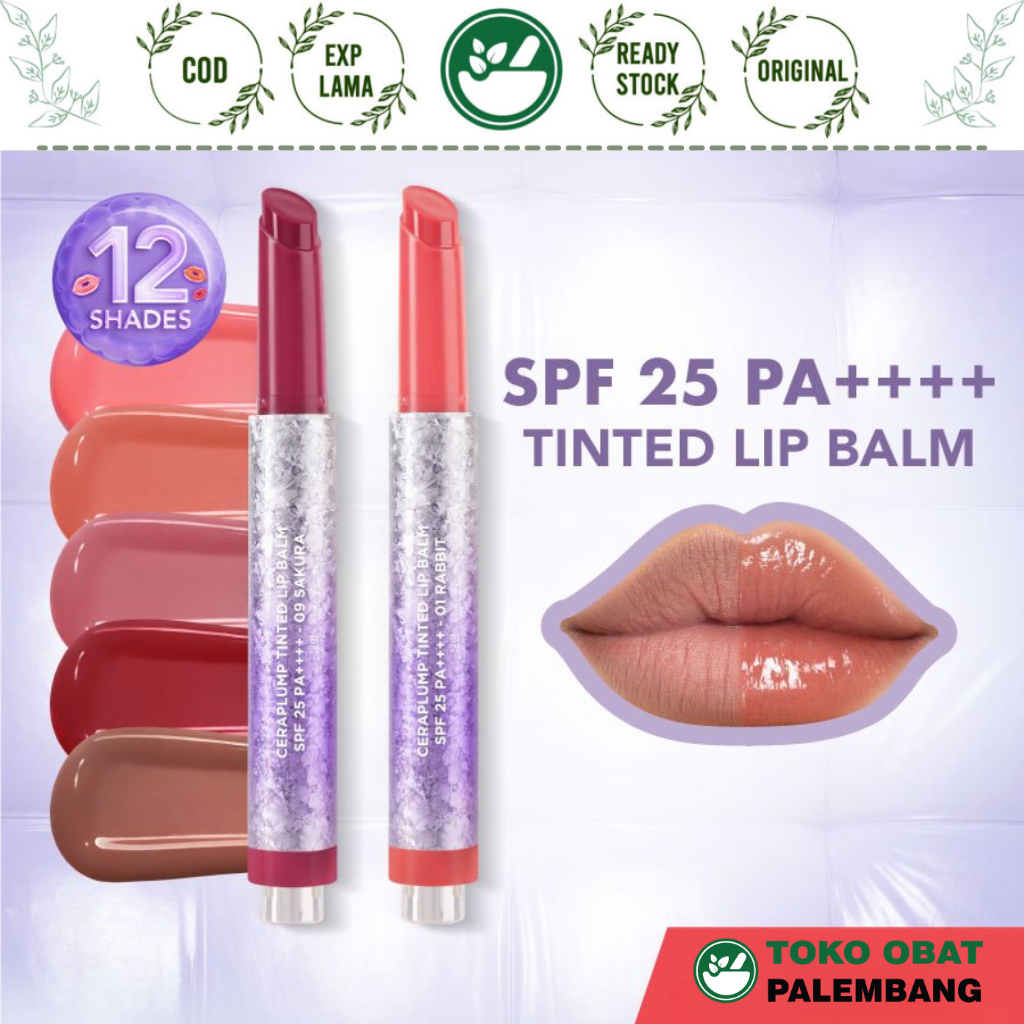 Jual SOMETHINC CERAPLUMP TINTED LIP BALM SPF25 PA++++ MAKEUP BIBIR ...
