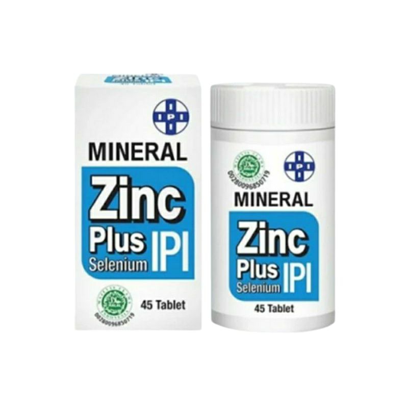 Jual IPI MINERAL Zinc Plus IPI Selenium 45 Tablet | Shopee Indonesia
