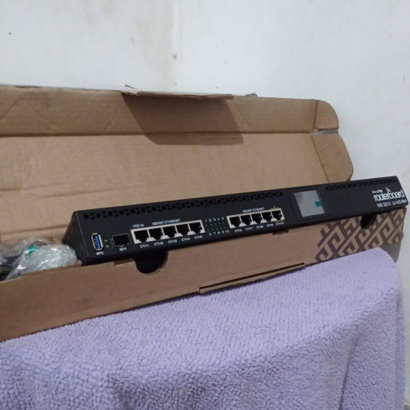 Jual Routerboard Mikrotik RB 3011 UiAS-RM | Shopee Indonesia