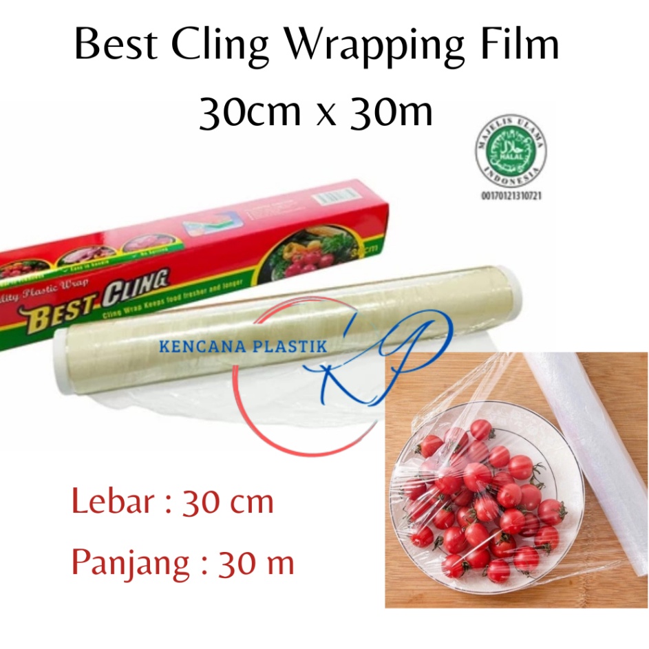 Jual HARGA SPESIAL Best Cling Plastik Wraping 3cm x 3m l Plastic Cling ...