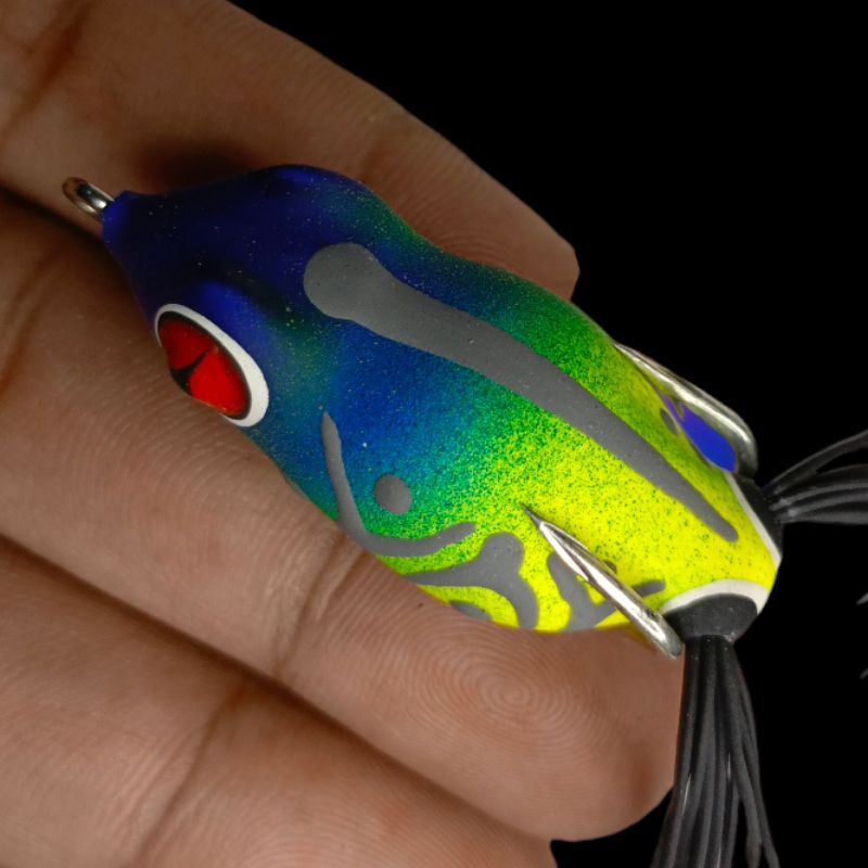 Jual SOFT FROG SKIRT 4 cm Hook VMC TI SOFT FROG Rumbai | Shopee Indonesia