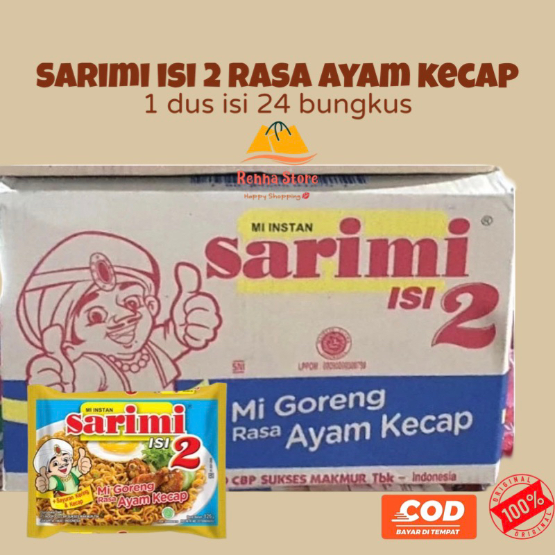 Jual SARIMI GORENG Rasa Ayam Kecap (1dus isi 24pcs) | Shopee Indonesia