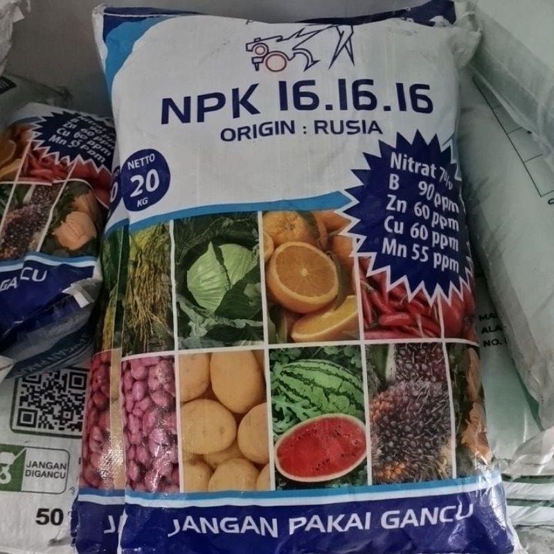 Jual Pupuk NPK 16 16 16 Pak Tani 1 SAK KECIL - 20 KG | Shopee Indonesia