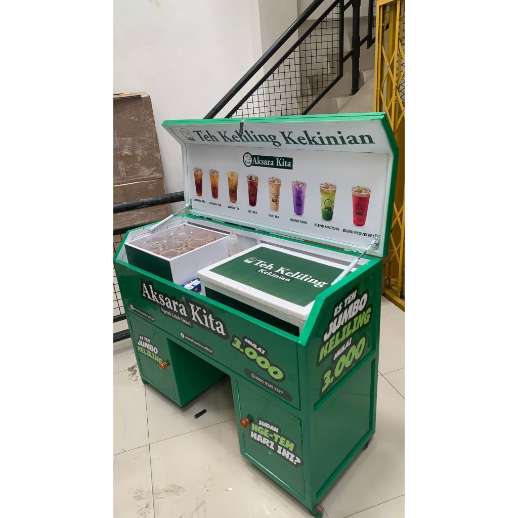 Jual Booth Motor keliling| kopi keliling | eh teh keliling| gerobak ...
