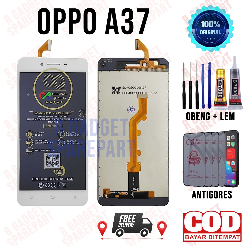 Jual Lcd Oppo A37 Original OEM Quality Lcd Touchscreen Oppo A37 Fullset ...