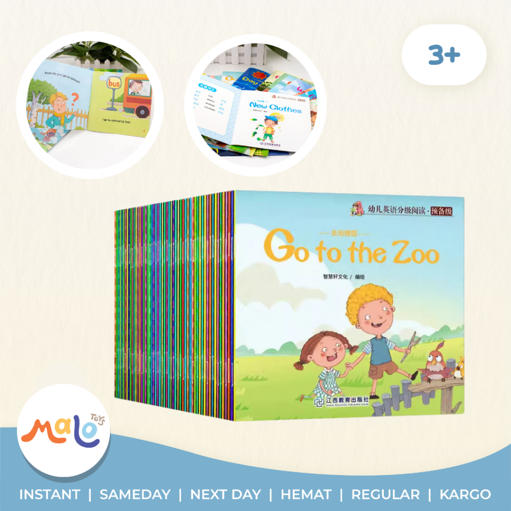 Jual MALOTOYS - English Story Book With Audio Buku Cerita Bahasa ...