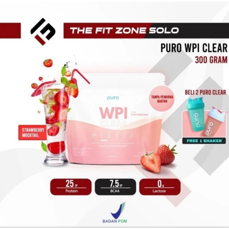 Jual Puro Wpi Whey Protein Isolate 300 Gram | Shopee Indonesia