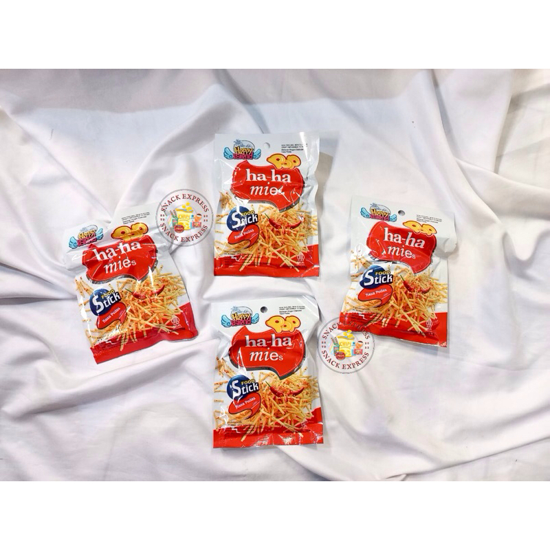 Jual HaHa Mie Snack Mie Stick / Happy Island Snack Haha Mie Kremes Pack ...