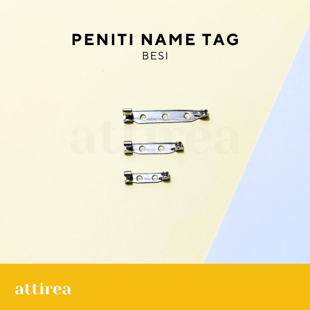 Jual Peniti Name Tag Besi Bahan Papan Nama Dada | Shopee Indonesia