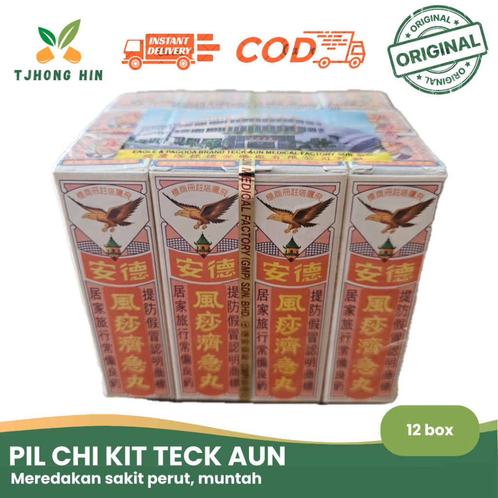 Jual Pil Chi Kit Teck Aun / Mengatasi Gangguan Pencernaan / Masuk Angin ...