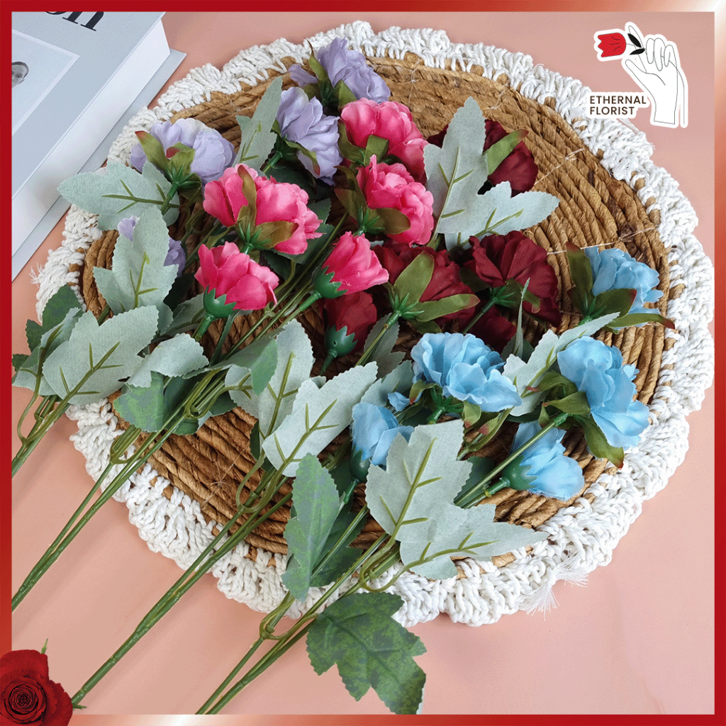 Jual Artificial Flower Bouquet Peony Fake Home Wedding Table Decoration ...